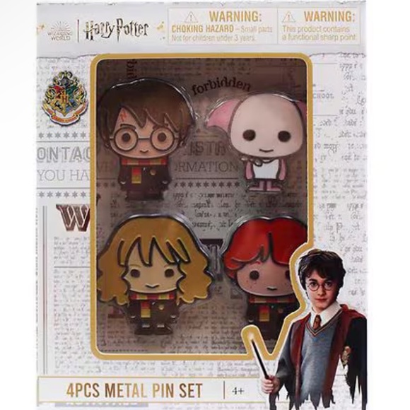 Warner Bros. | Other | Nwt Harry Potter Collectible Pin Set | Poshmark